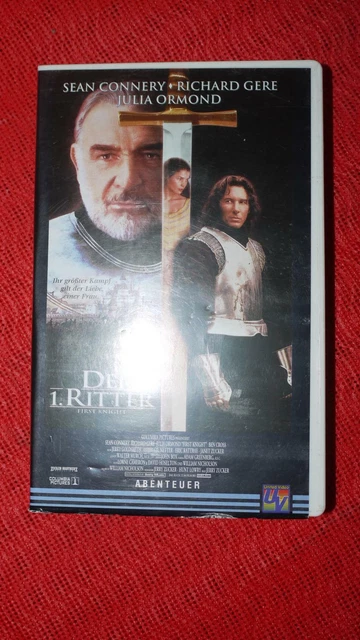 DER 1. RITTER Sean Connery Richard Gere Julia Ormond VHS VIDEO Kassette ...