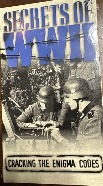 SECRETS OF WWII: Cracking The Enigma Codes (VHS, 1998, Sealed) $5.59 ...