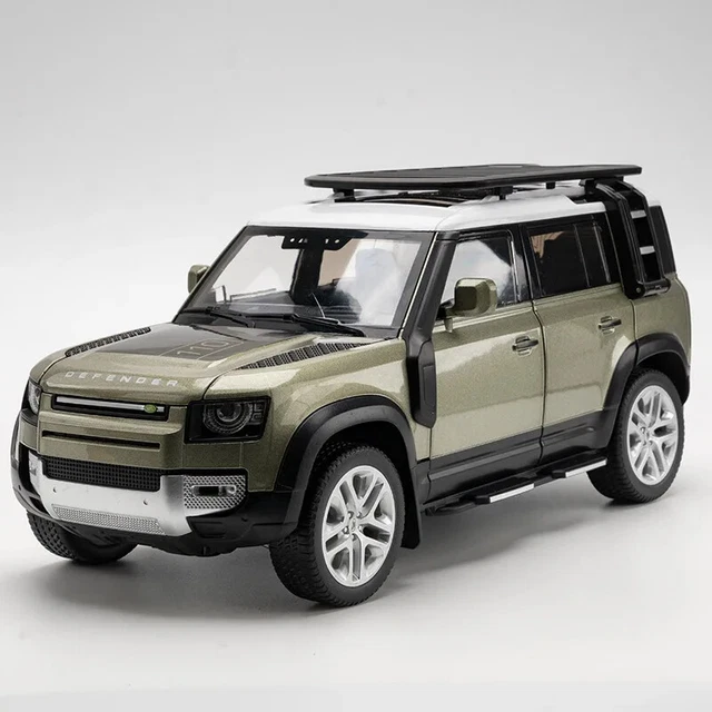 1:18 LAND ROVER Defender 110 Diecast Model Car Toy Collectible Sound ...