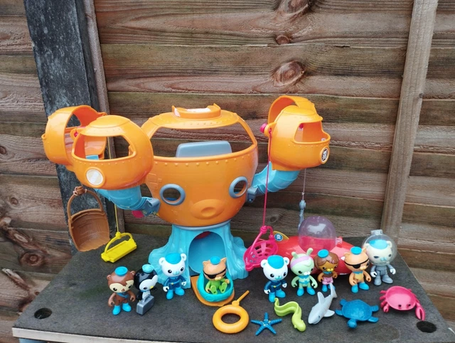 OCTONAUTS OCTOPOD PLAYSET/GUP b red shark sea creatures figures peso ...