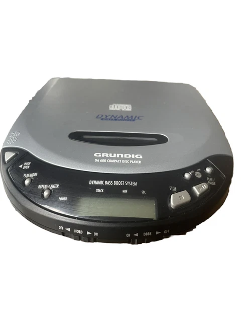 PORTABLE CD PLAYER Grundig Da 600 Cd Walkman £18.00 - PicClick UK