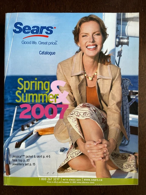 2007 SEARS SPRING & Summer Sale Catalogue Canada $95.00 - PicClick CA