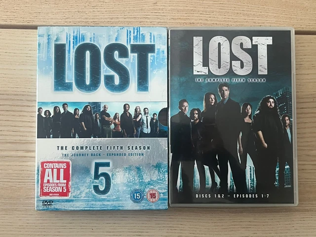 LOST - THE Complete Season 5 (DVD Box Set - Region 2) - 2009 - VGC £3. ...