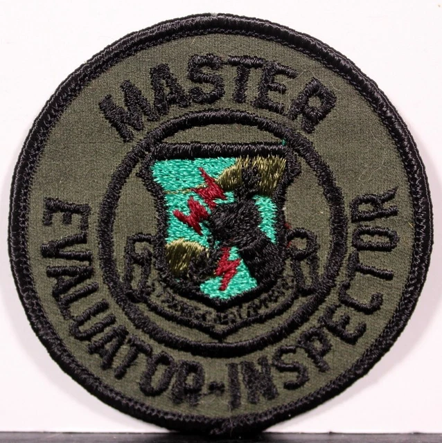 US AIR FORCE Strategic Air Command SAC Master Evaluation Inspector ...