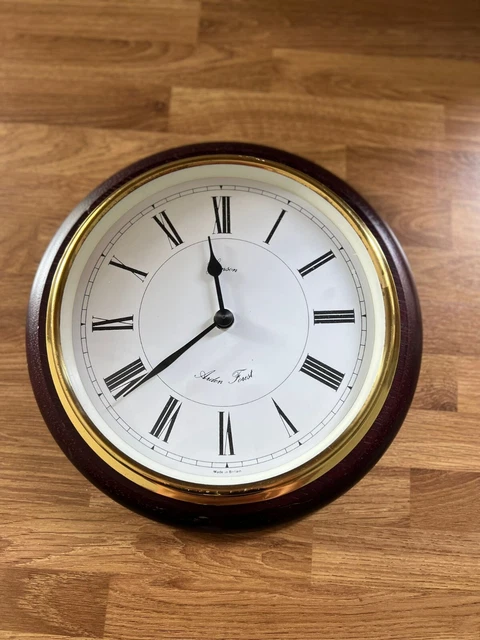VINTAGE HANSON ARDEN Forest British Clock Wood & Brass £19.99 - PicClick UK