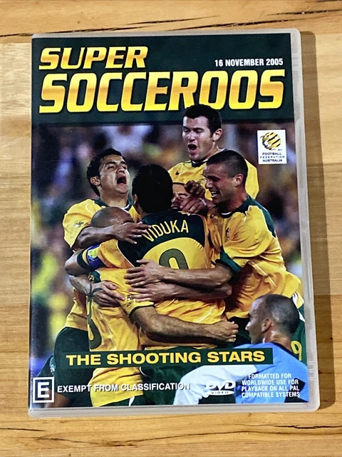 SUPER SOCCEROOS: THE Shooting Stars Football World Cup DVD Aloisi, Pre ...