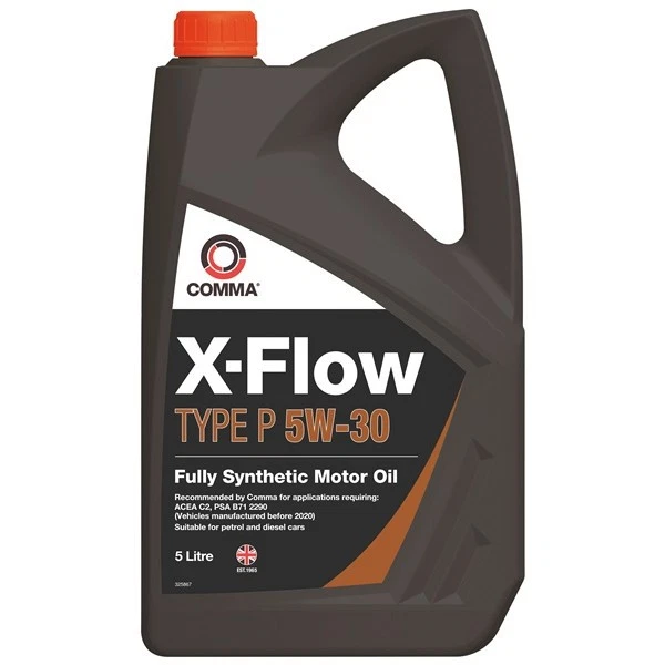 COMMA X-FLOW TYPE P 5W-30 - 5 Litre - XFP5L £38.89 - PicClick UK