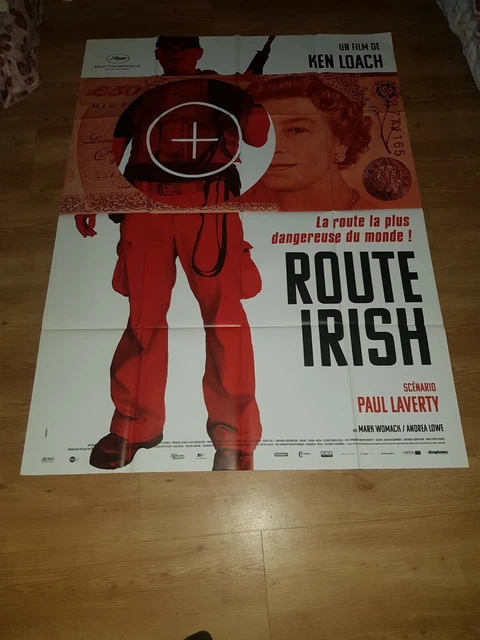 AFFICHE DE CINÉMA d'époque du film: ROUTE IRISH de 2010 (120x160cm) EUR ...