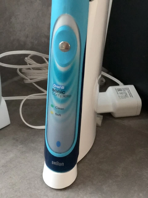 ORAL-B SONIC COMPLETE BRAUN elektrische Schall Zahnbürste Handstück ...