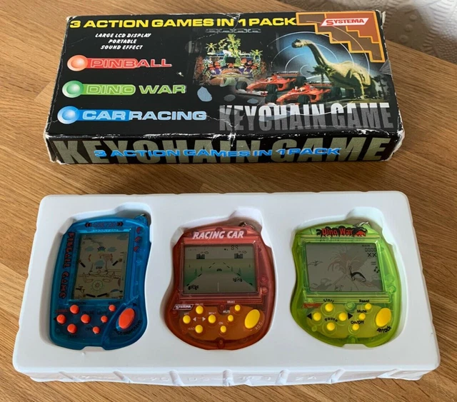 RARE MINT BOXED SystemA 3 x Mini LCD 1980s Electronic Games -🤔Make Any ...