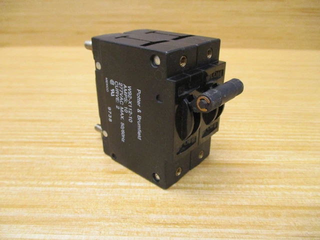 TYCO W92-X112-10 POTTER & Brumfield 10A Circuit Breaker $131.96 - PicClick CA