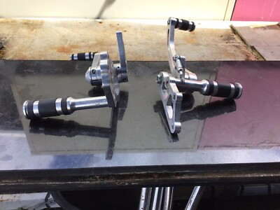 EXTENDED FORWARD CONTROLS for a 90s Softail Billet Aluminum Will Polish ...