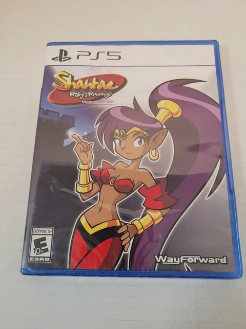SHANTAE RISKY'S REVENGE Sony PlayStation 5 PS5 - 2022 - SEALED Hole Punched $39.99 - PicClick CA