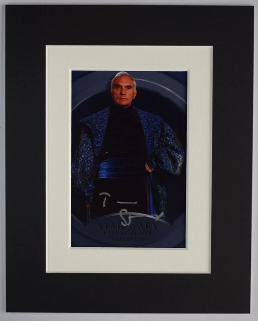 TERENCE STAMP SIGNED Autograph 10x8 photo display Superman Film Actor ...