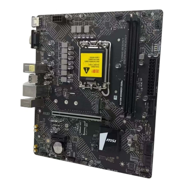 FOR MSI H610M BOMBER DDR4 Motherboard With H610 Chip LGA1700 Micro-ATX ...
