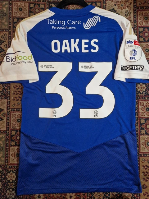 EXETER CITY FC 2025/26 Match Worn Player Issue Football Shirt EFL Squad ...