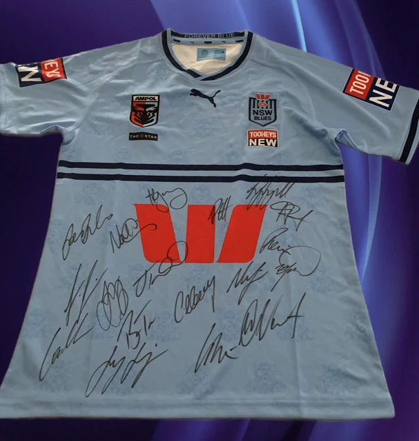 NEW SOUTH WALES Signed 2023 State Of Origin Jersey $0.99 - PicClick AU