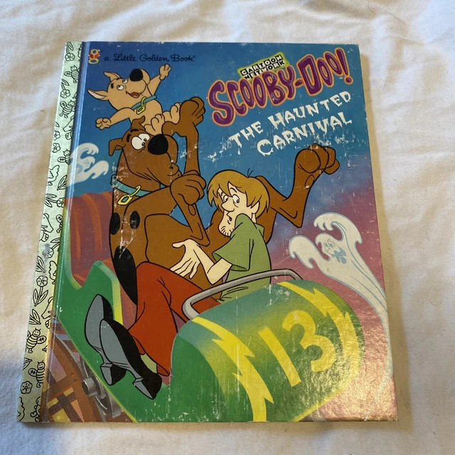 LITTLE GOLDEN BOOK Scooby-Doo ! The Haunted Carnival Cartoon Network ...