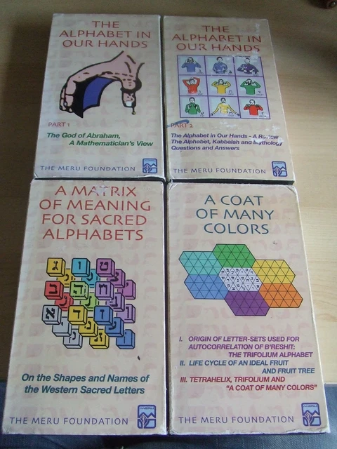 4 STAN TENEN Meru Foundation Videos Alphabet,Coat Many Colors, Matrix ...