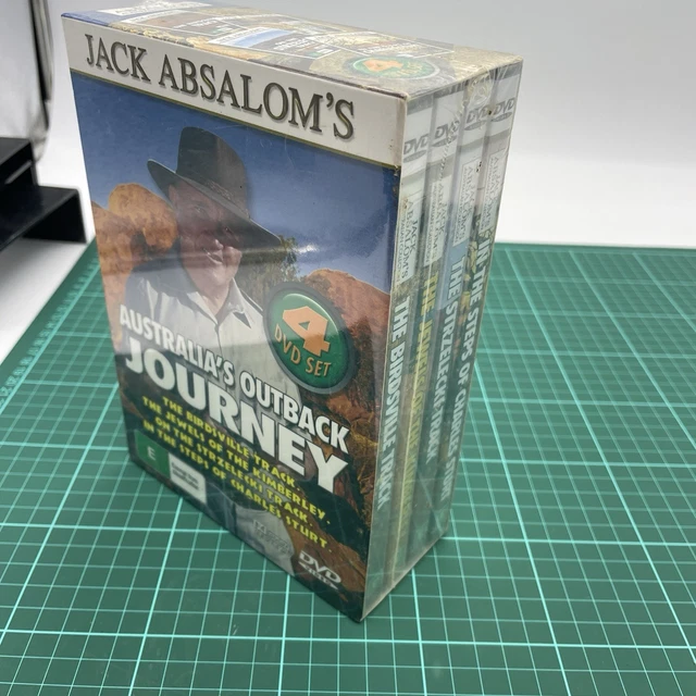 DVD JACK ABSALOM Australia Outback Journey 4 Box Set Brand New & Sealed ...