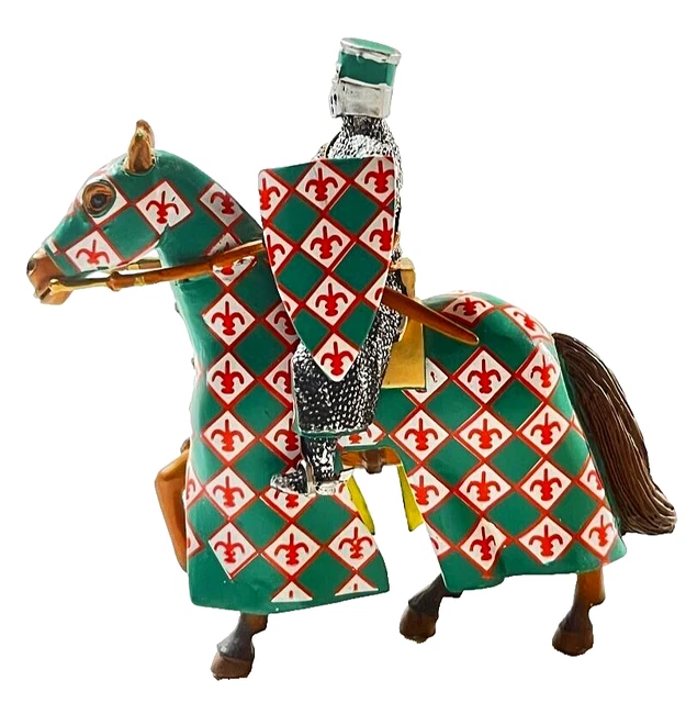 FRENCH CRUSADER 12TH Century. 1:3 2 Scale. Altaya Mounted Knights of ...