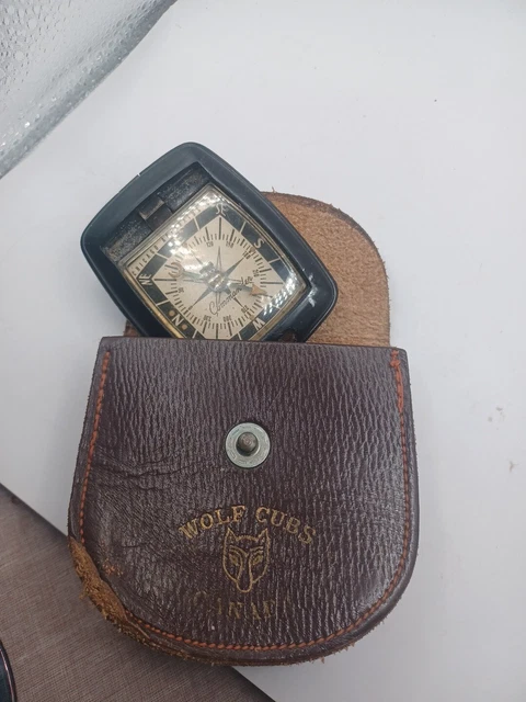VINTAGE CANADIAN BOY Scout Belt Pouch/ Wolf Cub $52.00 - PicClick CA