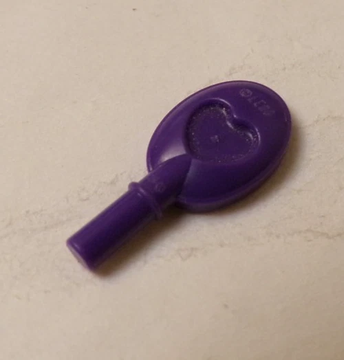 LEGO X1 PURPLE Hand Mirror, Heart Design, Accessories, Friends, 93080b ...