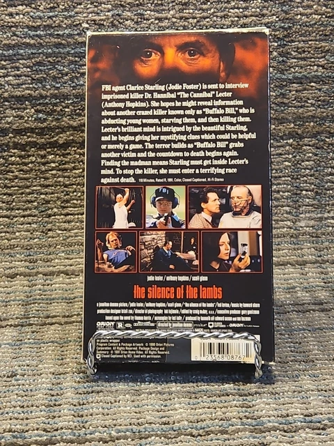 THE SILENCE OF the Lambs (VHS, 1991) £3.59 - PicClick UK