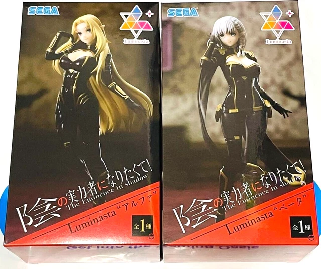 THE EMINENCE IN Shadow Beta Alpha Figure Set of 2 Luminasta SEGA £47.51 ...