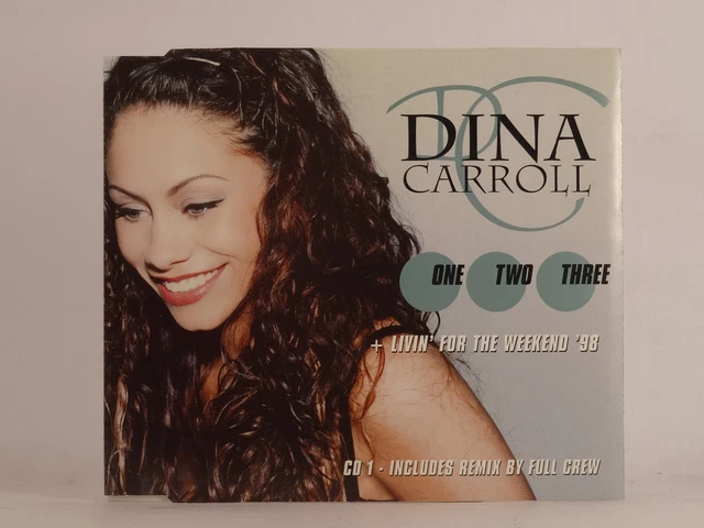 DINA CARROLL ONE TWO THREE (CD 1) (C51) CD 3 pistes pochette photo ...