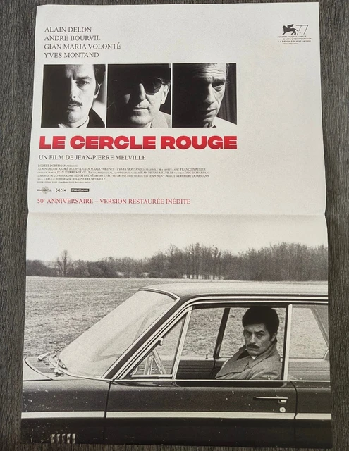 AFFICHE CINÉMA " Le Cercle Rouge " format 40x60 cm/ Alain Delon ...