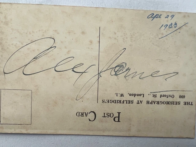 ARSENAL ALEX JAMES Signed + 1952 team signed +unique history £200.00 ...