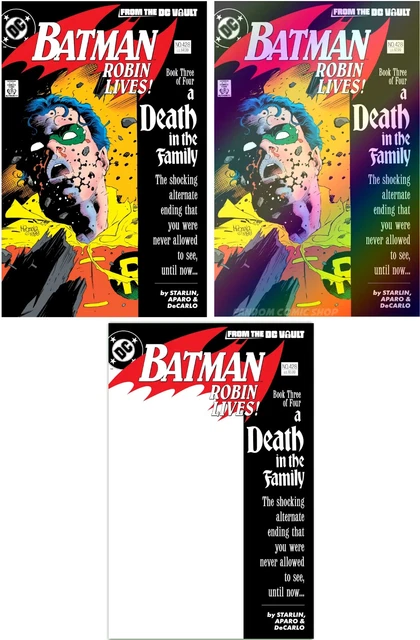 BATMAN #428 ROBIN LIVES ! (ONE-SHOT) (ENSEMBLE PRINCIPAL/FEUILLE/SKETCH ...