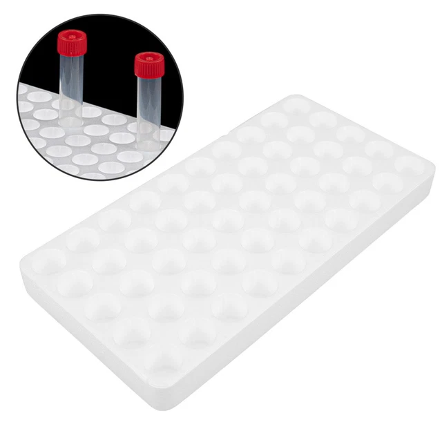 TEST TUBES RACK Sampling Tube Rack Foam Tube Holder Laboratory Tubes £ ...