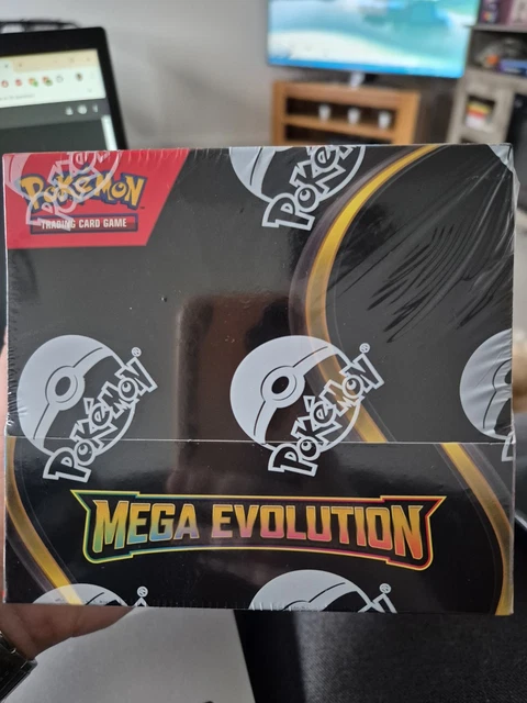 POKEMON TCG MEGA Evolution Booster Box 36 Packs - IN HAND NEW AND ...