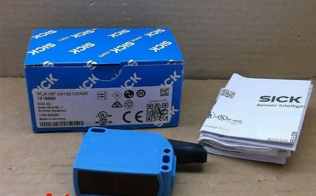 1 PCS NEW IN BOX SICK photoelectric sensor 1218660 WLA16P-24162100A00 ... 1 PCS NEW IN BOX SICK photoelectric sensor 1218660 WLA16P-24162100A00 ...
