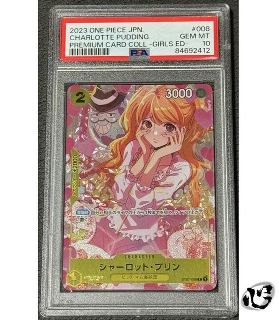 PSA 10 CHARLOTTE Pudding ST07-008 Édition Filles Promo Carte One Piece ...