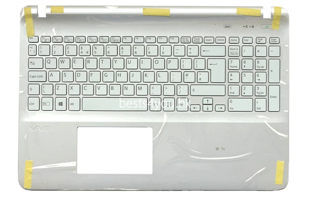 NEW SONY VAIO SVF152C29M SVF152 White Palmrest with UK Backlit Keyboard £50.99 - PicClick UK