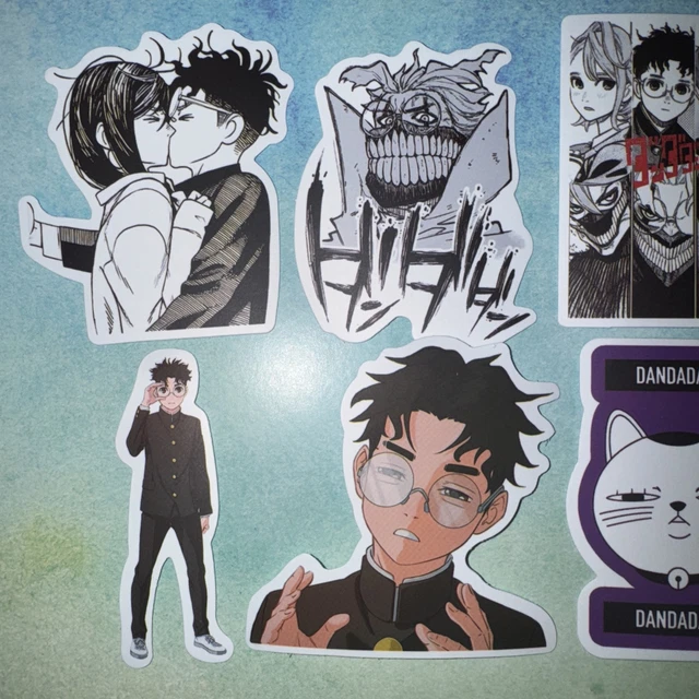 10 DANDADAN DAN Da Dan Anime Manga Stickers Cute Kawaii Sticker Japan ...