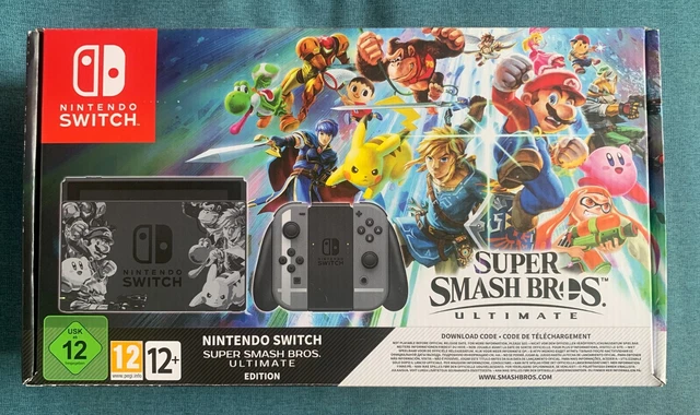 CONSOLE NINTENDO SWITCH Edition Super Smash Bros Ultimate Excellent ...