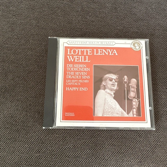 LOTTE LENYA KURT Weill - Seven Deadly Sins/Happy End CD EUR 4,07 ...