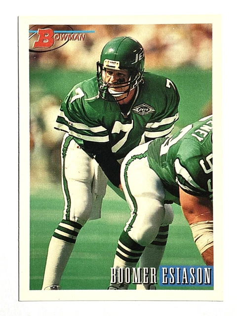 CARTE DE FOOTBALL BOOMER ESIASON New York Jets, Bengals 1993 Topps Bowman #100 EUR 1,61 ...