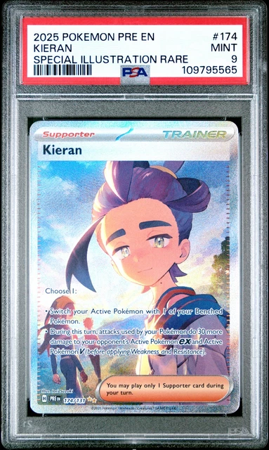 2025 POKEMON PRE En-Prismatic Evolutions Special Illustration Rare ...