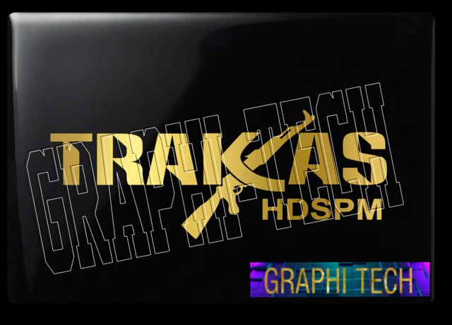 TRAKAS HDSPM STICKER Calcomania Decal Pegatina Pegote Calca $53.86 ...
