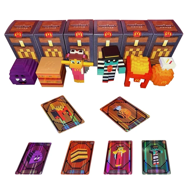 MCDONALD’S A MINECRAFT Movie 2025 Complete Unopened with Chinese Code $24.93 - PicClick CA
