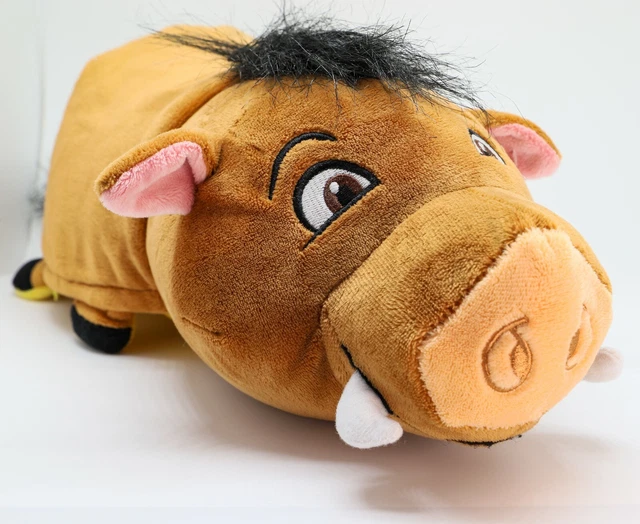 DISNEY SIMBA PUMBA The Lion King Flip A Zoo Changeable Plush Stuffed ...