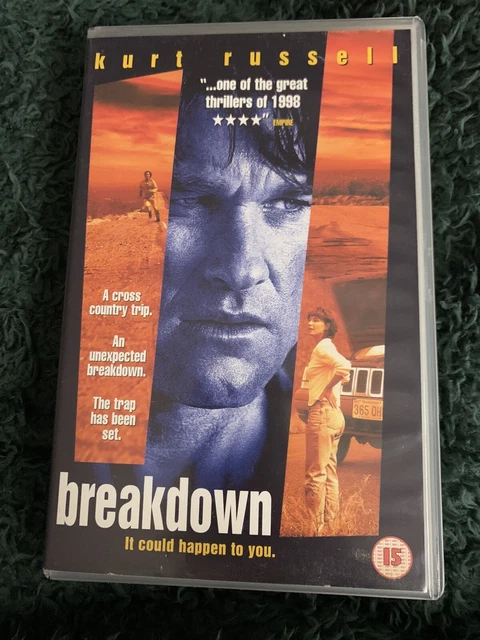 BREAKDOWN VHS - Kurt Russell Big Box VHS Video (1997) £6.99 - PicClick UK