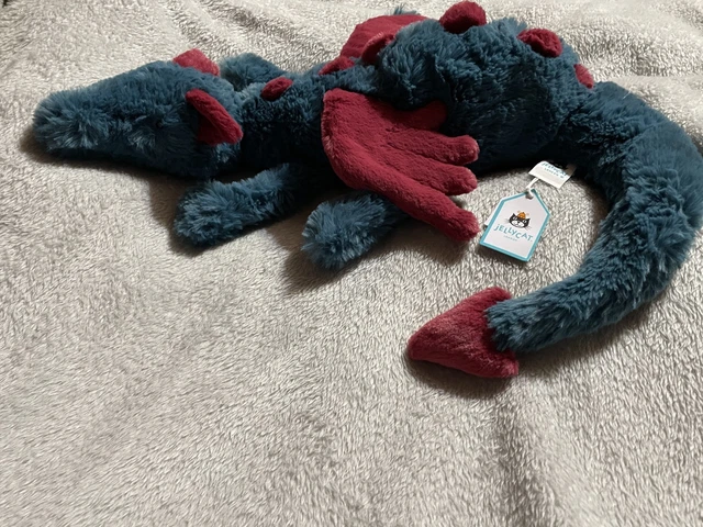 JELLYCAT LARGE DEXTER Dragon *New With Tags* Genuine £90.00 - PicClick UK