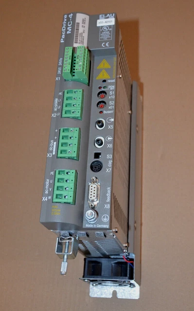 SCHNEIDER ELAU PACDRIVE MC-4 MC-4/11/10/400 VDM01D10AA00 HW:E0Q603 FW ...
