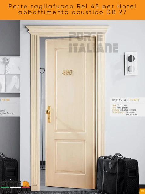 PORTES COUPE-FEU REI 45 pour Hotel Démolition Acoustique DB 27 EUR 686 ...